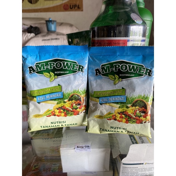 Jual Nutrisi tanaman & tanah AM POWER biostimulant ampower | Shopee Indonesia