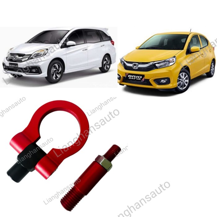 Jual Towing Hook Towing Derek Besi Honda Mobilio Brio #Original ...