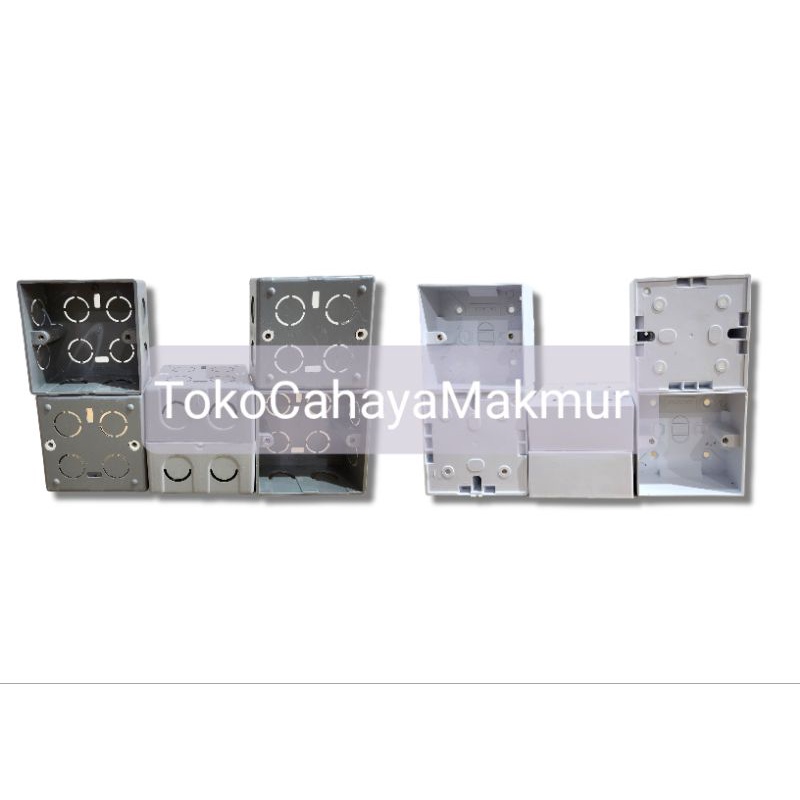 Jual IB Dus Outbow Segi / OB Dus Inbow Segi Kotak Saklar Stop Kontak ...