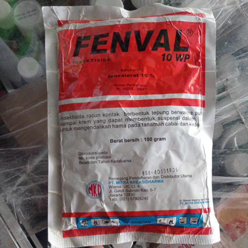Jual insektisida fenval 10 wp 100 gram | Shopee Indonesia