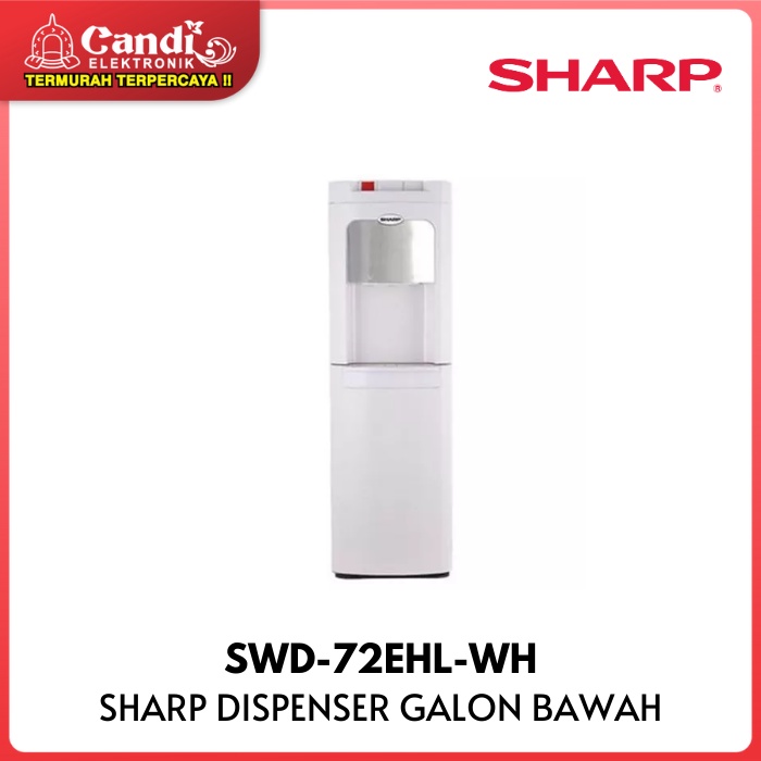 Jual SHARP DISPENSER BOTTOM GALLON WHITE DISPENSER GALON BAWAH WARNA ...