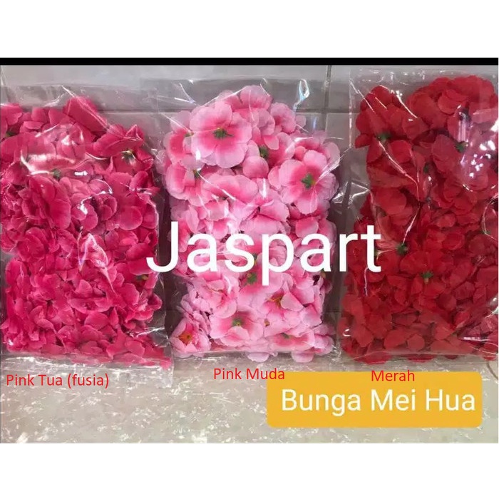 Jual ] Bunga Sakura Mei Hua Kelopak Bunga Sakura Hiasan Imlek | Shopee ...