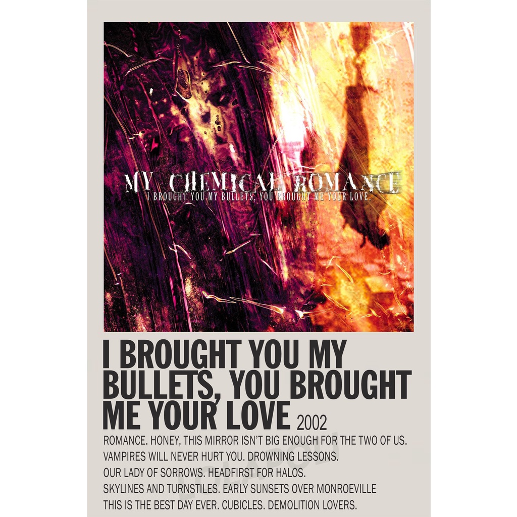 Jual Poster Cover Album I Brought You My Bullets, You Brought Me Your ...