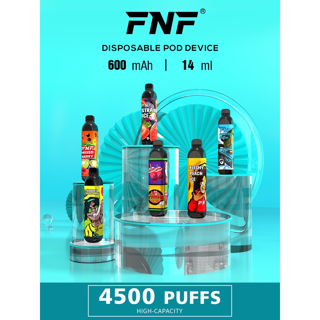 Jual FNF BRIGHT 4500Puffs Disposable VAPE 6 rasa terbaru | Shopee Indonesia