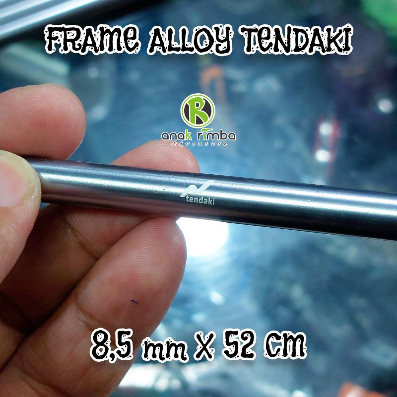 Jual FRAME ALLOY PANJANG 52 CM DARK GREY TENDAKI RANGKA TENDA DOME | Shopee Indonesia