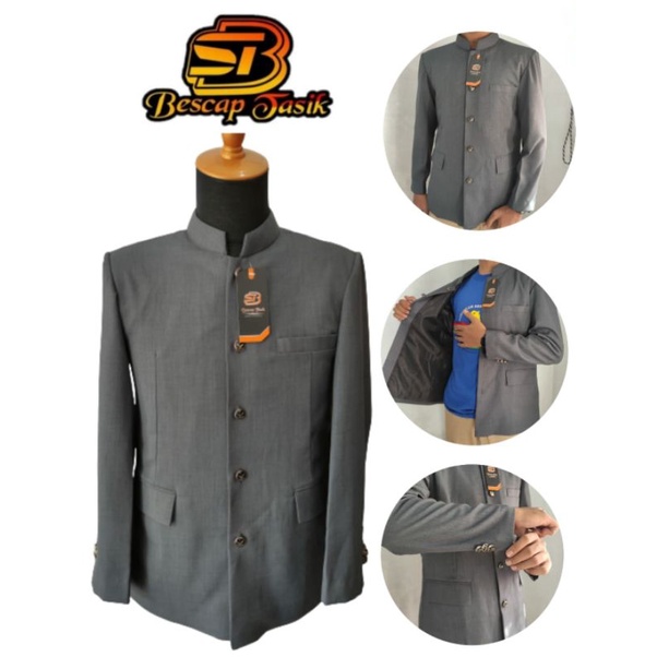 Jual Jasko polos wool Novus by bescap Jaskoko busana muslim pria modern ...