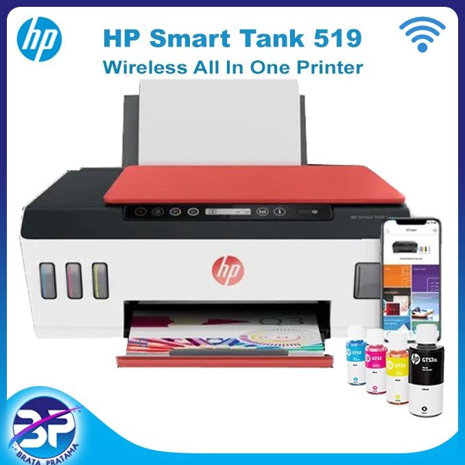 Jual Promo HP Smart Tank 519 Wireless All in One Printer | Shopee Indonesia