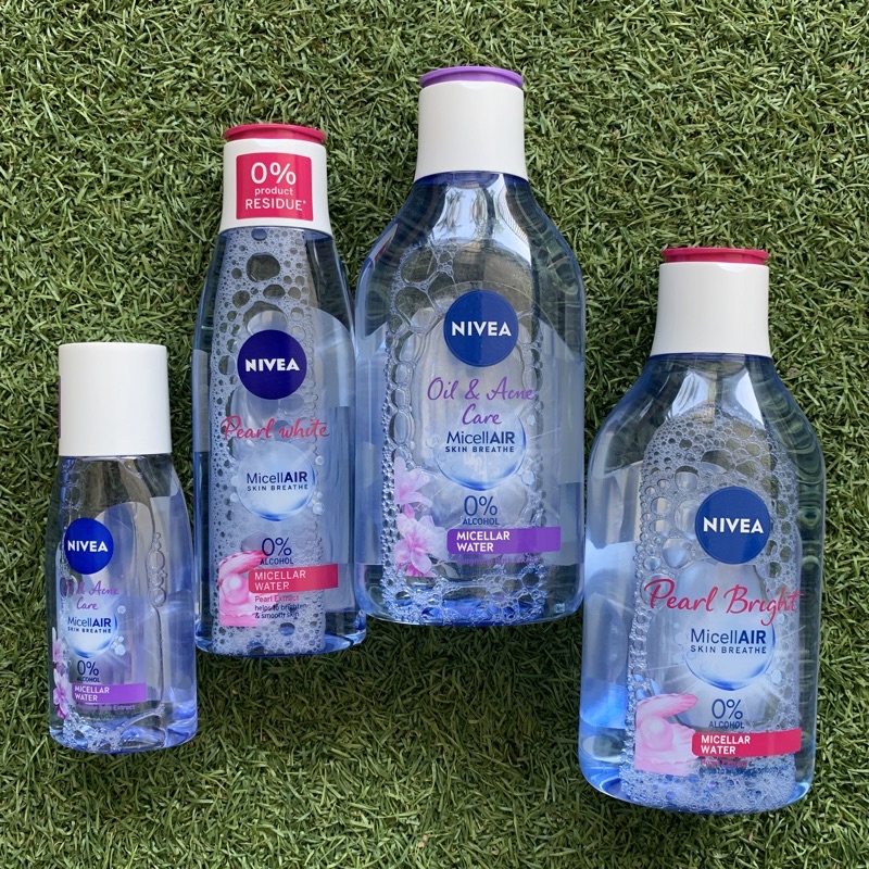 Jual NIVEA Micellar Micellair Water Oil & Acne Care / Hydration / Rose ...