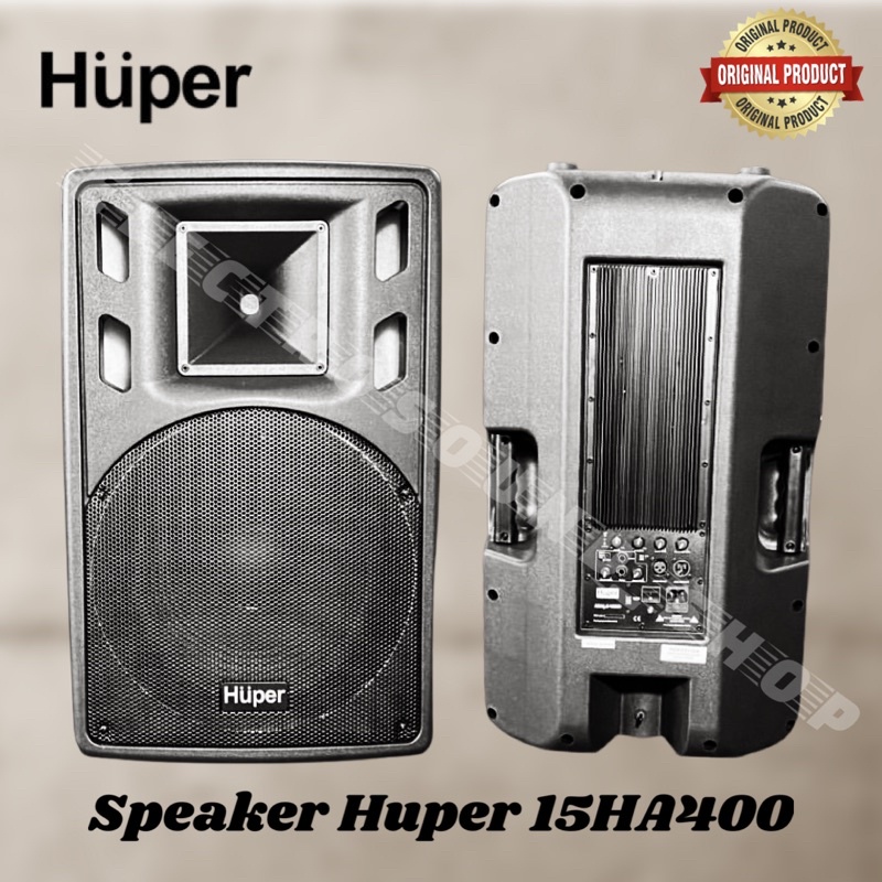 Jual SPEAKER AKTIF HUPER 15HA400 / 15HA400 / 15 HA 400 ORIGINAL (15INCH ...