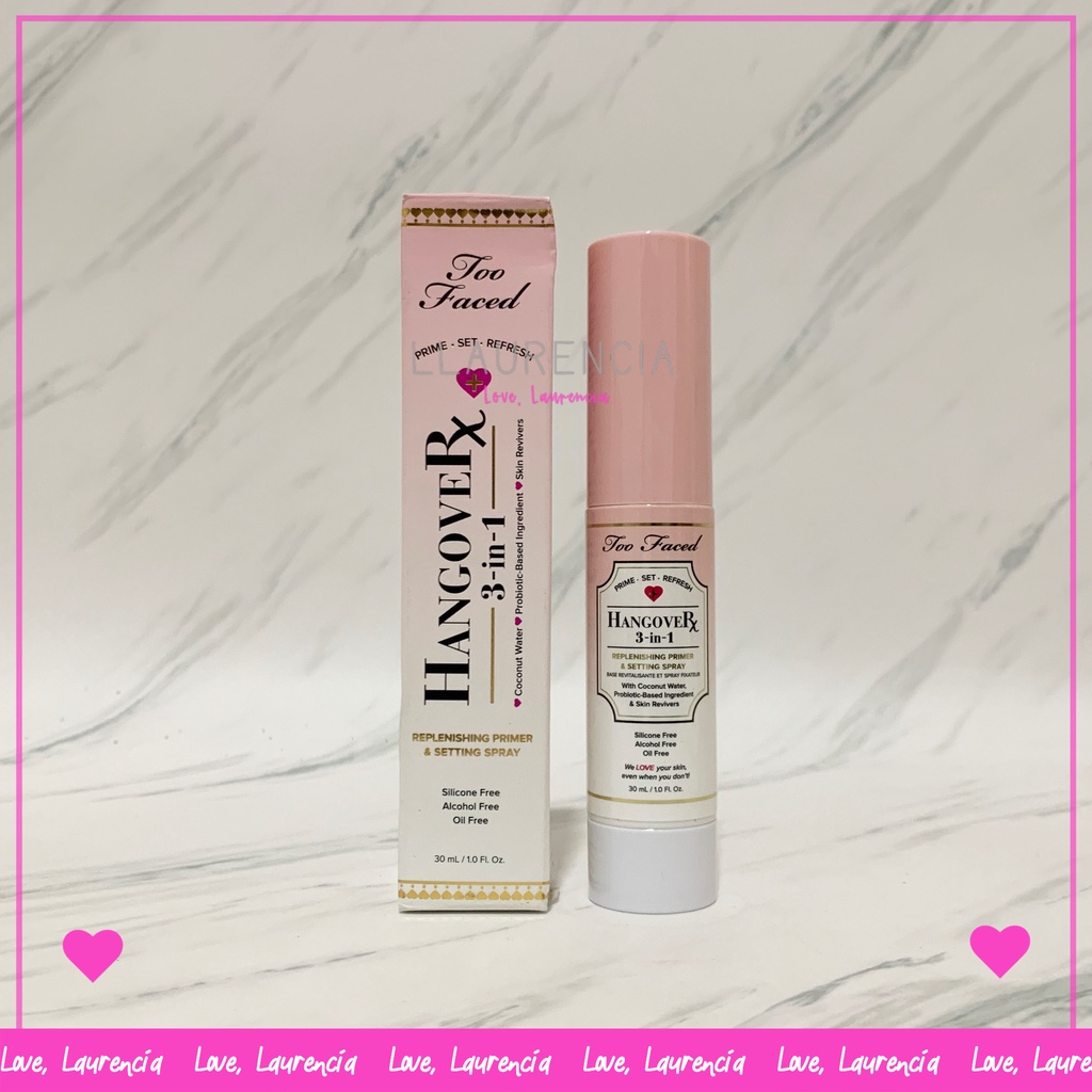 Jual Too Faced Hangover 3 in 1 Replenishing Primer & Setting Spray ...