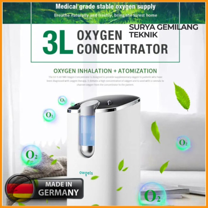 Jual Mesin Oksigen Nebulizer Concentrator Oxygen Medis Dan Air Purifier ...