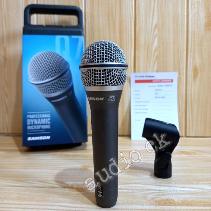 Jual SAMSON Q7 PROFESIONAL MICROPHONE DYNAMIC ORIGINAL | Shopee Indonesia