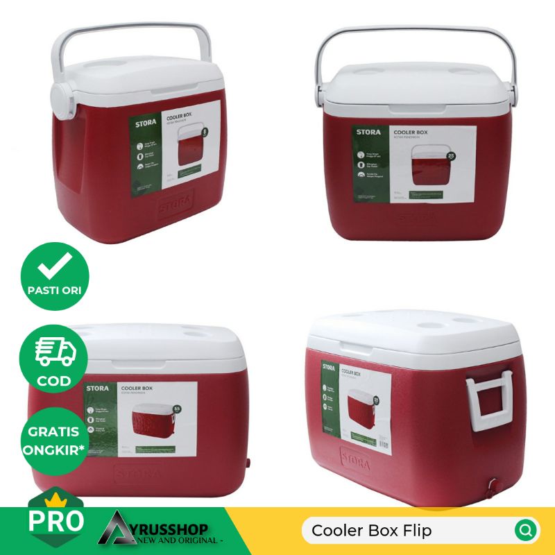 Jual Cooler Box Flip Kotak Pendingin Penyimpanan Makanan Minuman/Stora ...