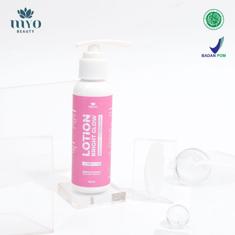 Jual BODY LOTION MYO BEAUTY BPOM NEW KEMASAN BRIGHT & GLOW WHITENING ...