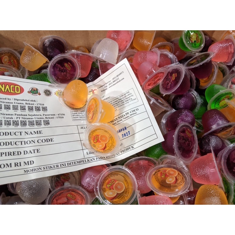 Jual INACO JELLY CURAH RASA BUAH BUAHAN KEMAS 500G | Shopee Indonesia