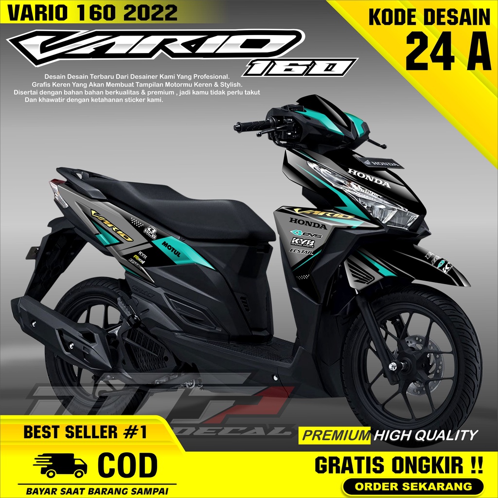 Jual (TERBARU) Decal Sticker Vario led 125 150 full body - Dekal Stiker ...