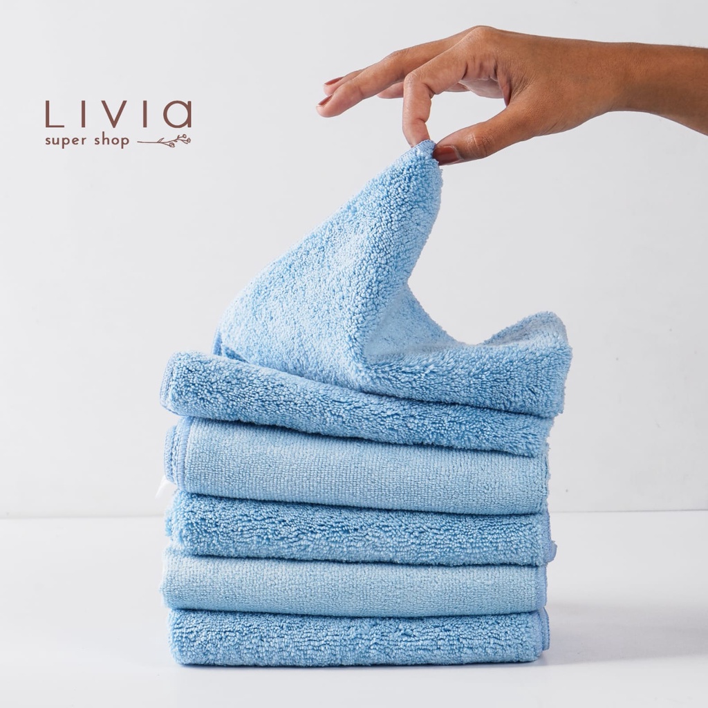Jual KAIN LAP PLUSH CLOTH MICROFIBER 2 SISI 40x40 400 GSM REAL CUCI ...