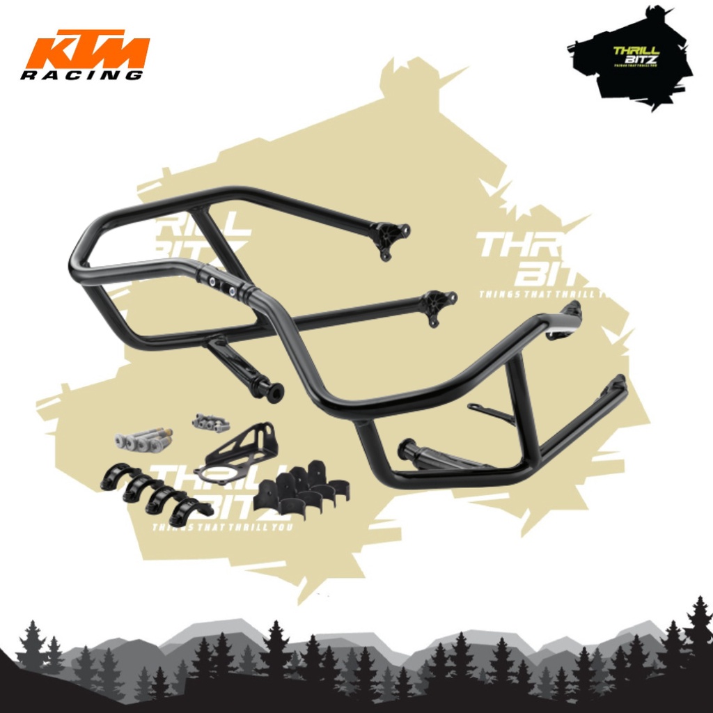Jual KTM Original Powerparts Crash Bar Kit for KTM 1290 | Shopee Indonesia