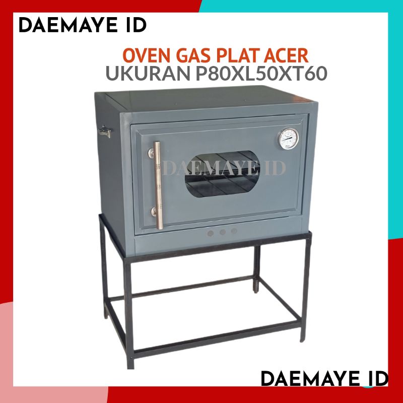 Jual Oven Gas Plat/Oven Api Atas Bawah/Oven Panggang Kue Roti | Shopee ...