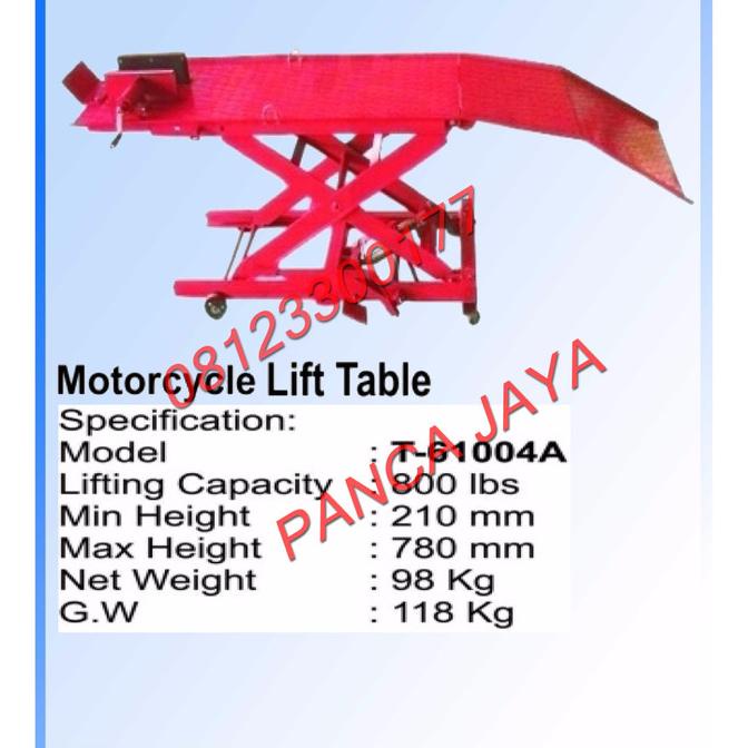 Jual Mesin Angkat Motor, Alat Service Angkat Motor, Hidrolik Motor ...