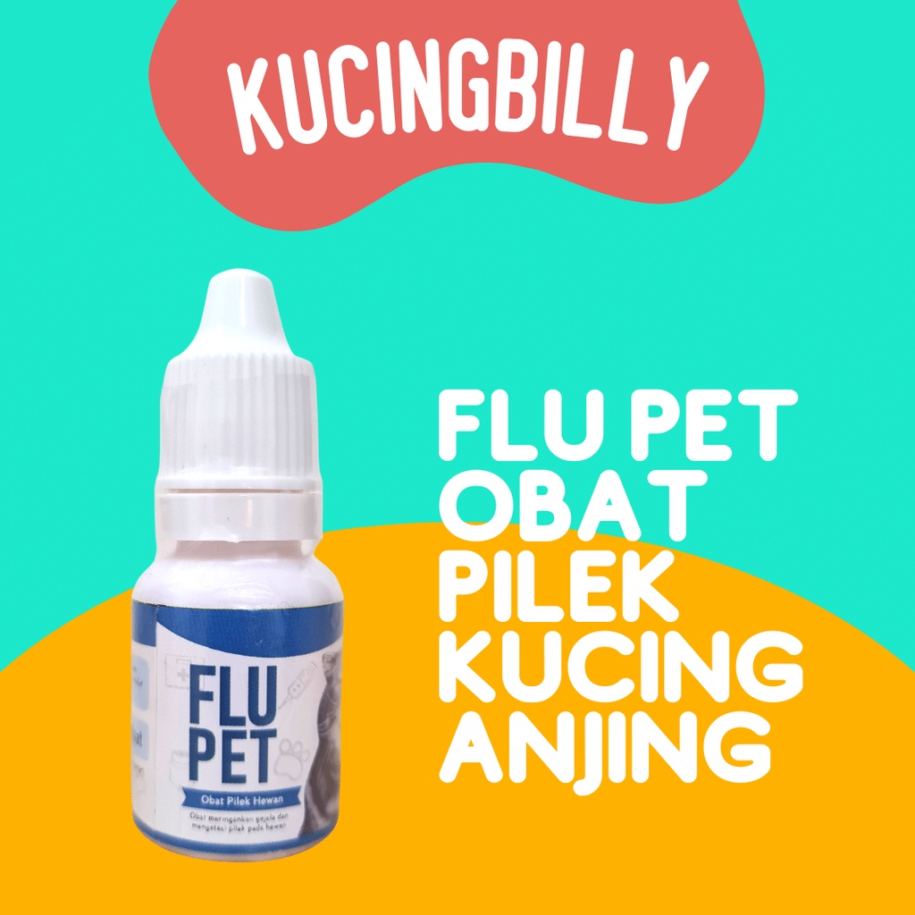 Jual Flu Pet Obat pilek kucing anjing | Shopee Indonesia