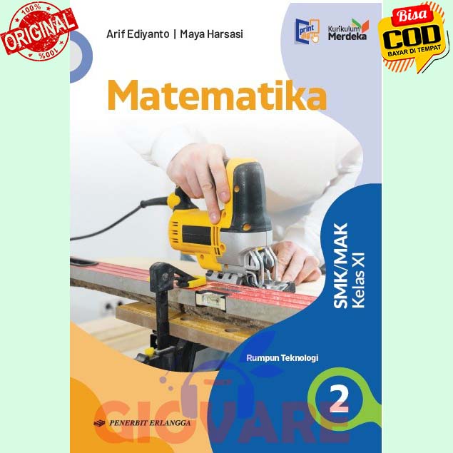 Jual BUKU MATEMATIKA KELAS 11 ERLANGGA KURIKULUM MERDEKA | MATEMATIKA ...
