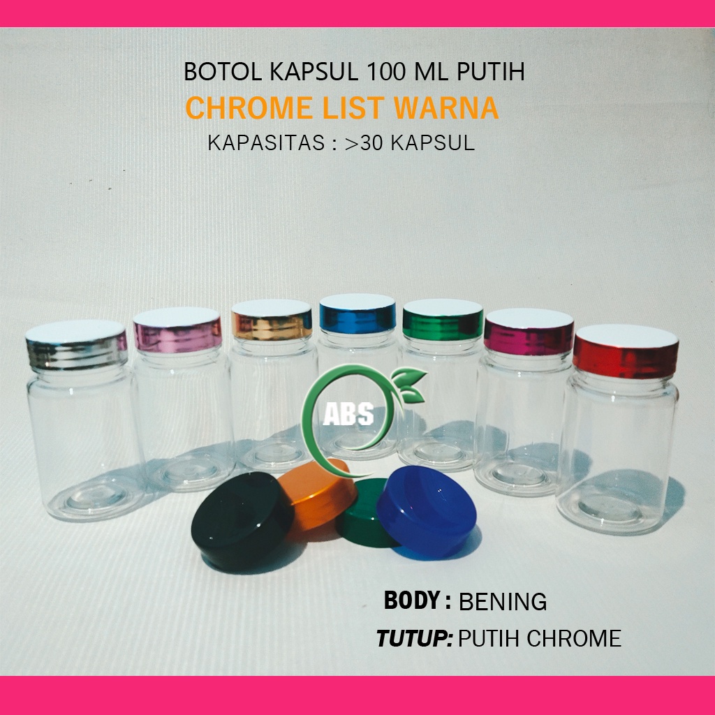 Jual Botol Kapsul 100 ml tutup silver bening / botol obat + Plug Inner ... Jual Botol Kapsul 100 ml tutup silver bening / botol obat + Plug Inner ...