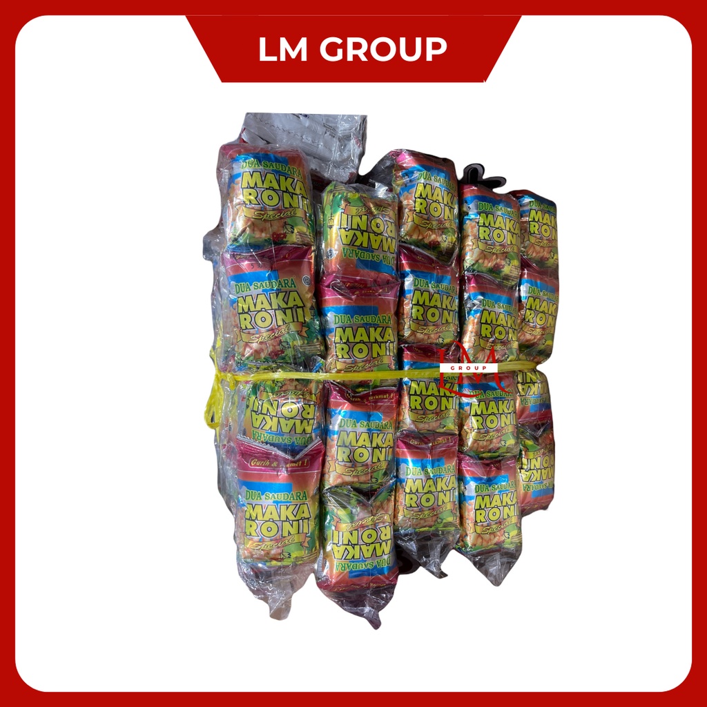 Jual Dua Saudara Makaroni Pedas Ecer 1000 Isi 20 pcs/Sogo Ecer 500 isi ...
