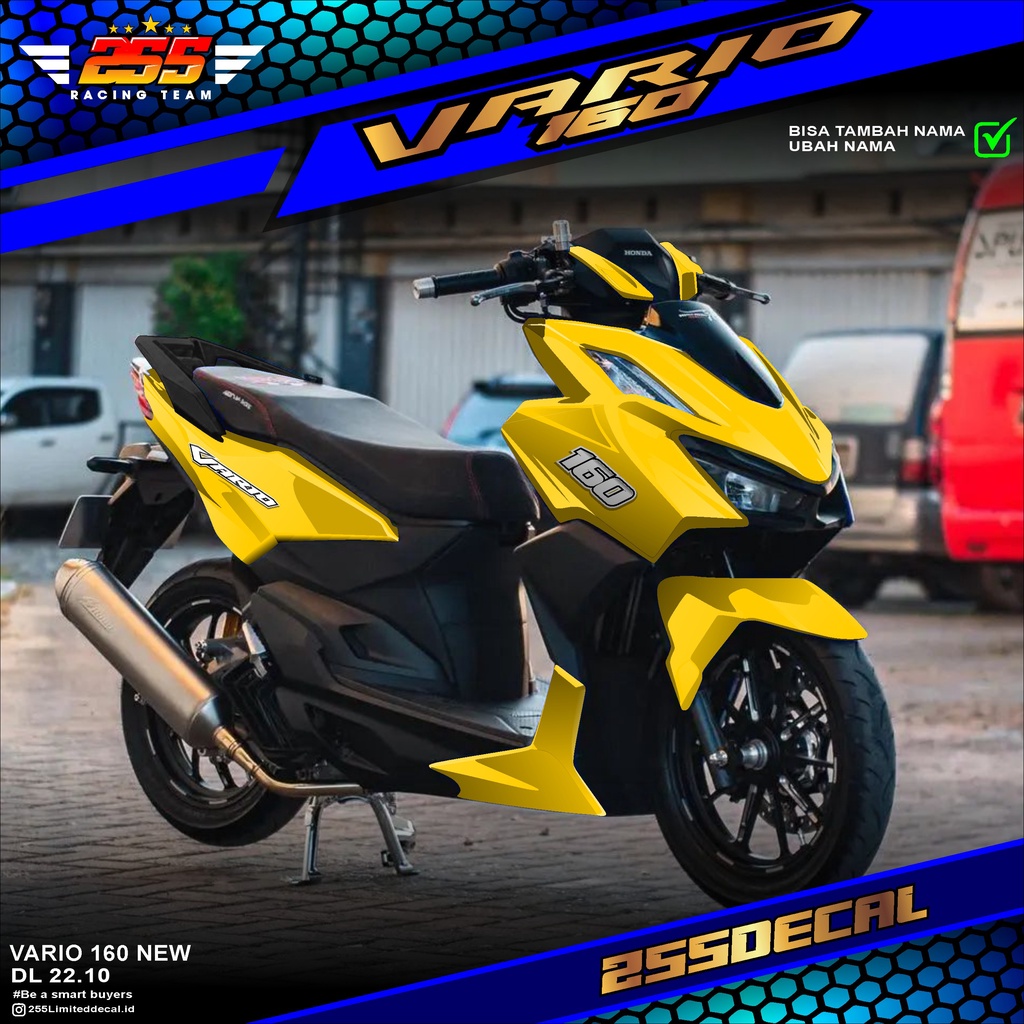 Jual Decal Sticker Honda Vario New 160 Fullbody 2022 - Dekal Stiker All ...