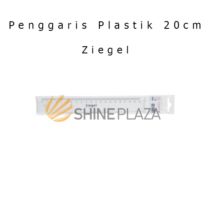 Jual Penggaris Ziegel Panjang 20cm - Rotring Ziegel Flat Ruler 20 cm ...