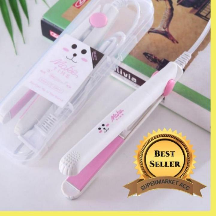 Jual Sikat abis--Alat Catok Rambut Mini 2in1 Set Lurus Dan Keriting ...