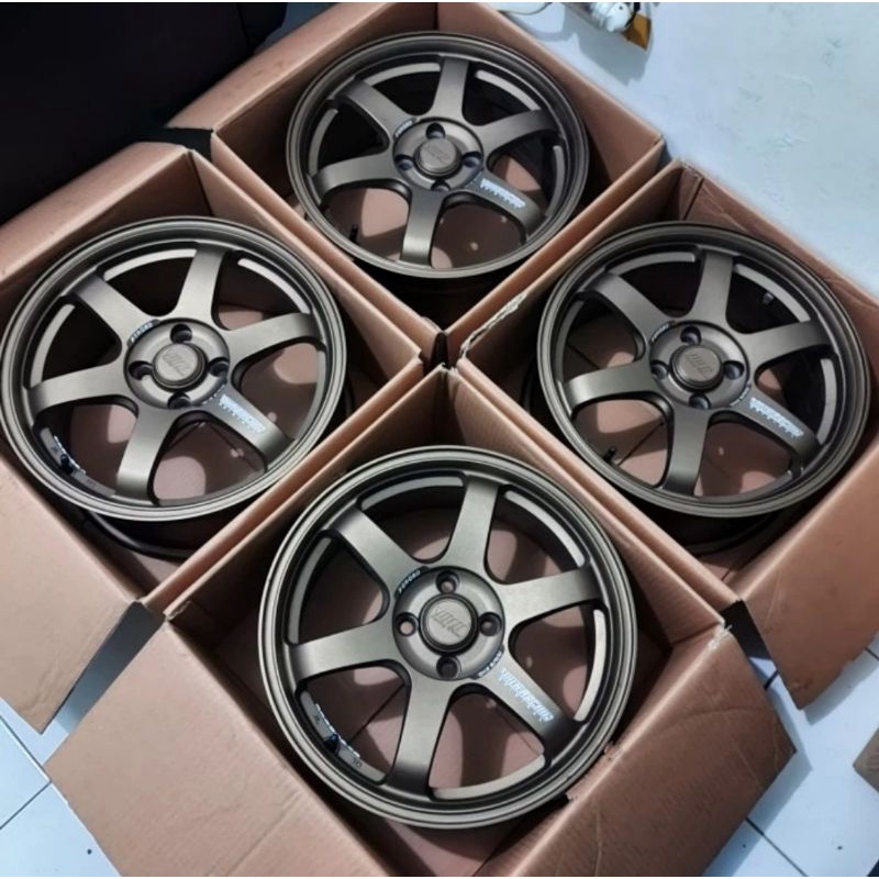 Jual Velg Ring 16 Brio Mobilio Jazz Rs Freed City Yaris Volkrays TE37 R16 | Shopee Indonesia
