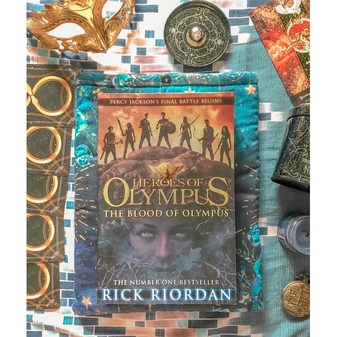 Jual Buku ORIGINAL English The Heroes of Olympus: The Blood of Olympus ...