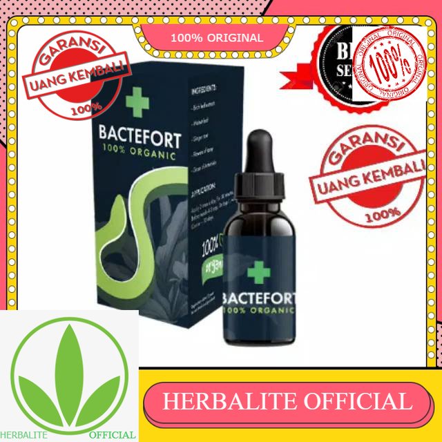 Jual 100% ORIGINAL New BACTEFORT Anti Parasit Natural Herbal Original Pembersih Tubuh Asli ...