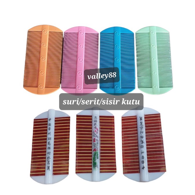 Jual Suri plastik/suri kayu/serit/sisir kutu rambut | Shopee Indonesia