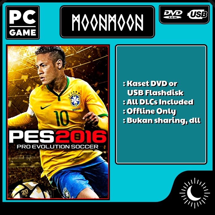 Jual Pro Evolution Soccer 2016 / PES 16 + SmokePatch Full DLCs Game PC ...