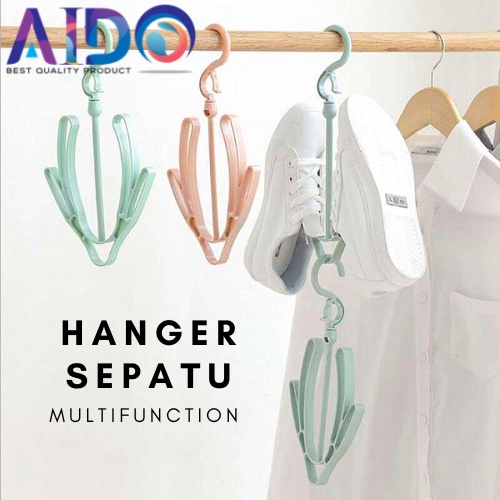 Jual Hanger Sepatu U / Gantungan Jemuran Serbaguna Sepatu Sandal ...
