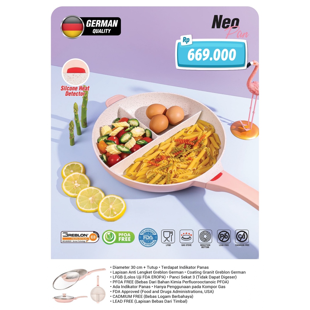 Jual STEIN Neo Pan (3 Divider- Heat Detector) | Shopee Indonesia