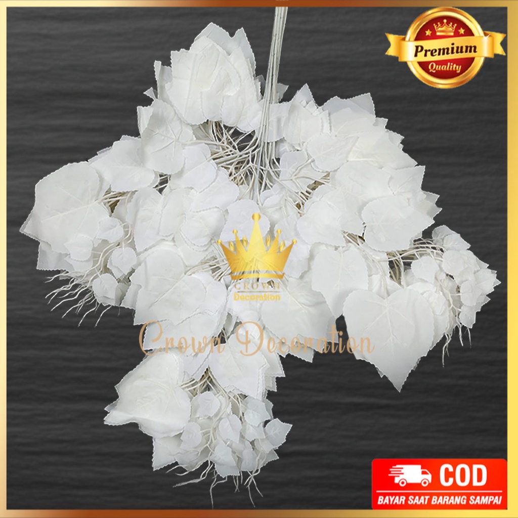 Jual Daun Anggur Latex Dekorasi Artificial - Lusinan/palsu/dekoran ...