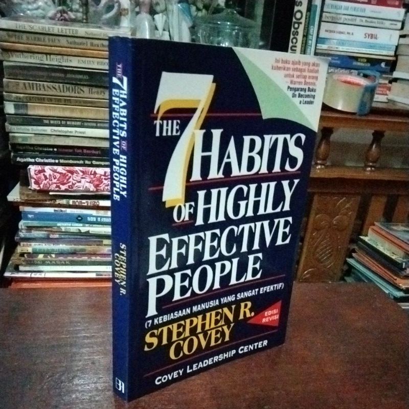Jual THE 7 HABITS 0F HIGHLY EFFECTIVE PEOPLE - STEPHEN R COVEY | Shopee Indonesia