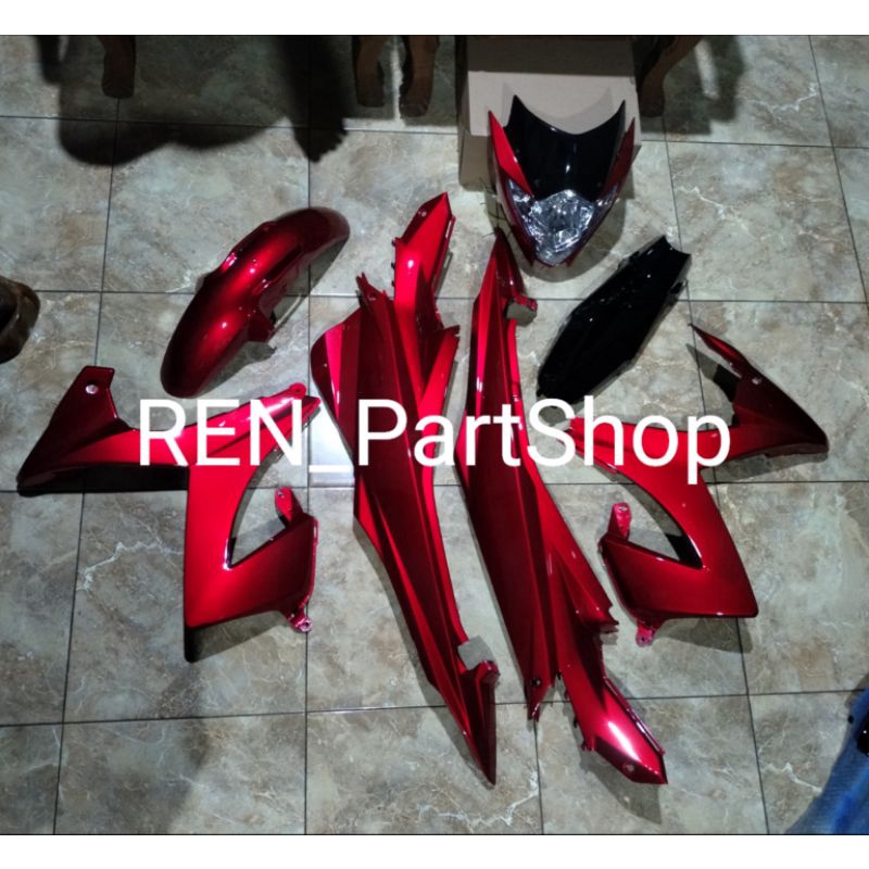 Jual Cover Body Fullset Full Set Halus Satria Fu 150 new facelift fl ...