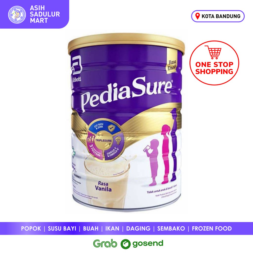 Jual Susu PEDIASURE Triplesure Vanila Tin 850g | Shopee Indonesia