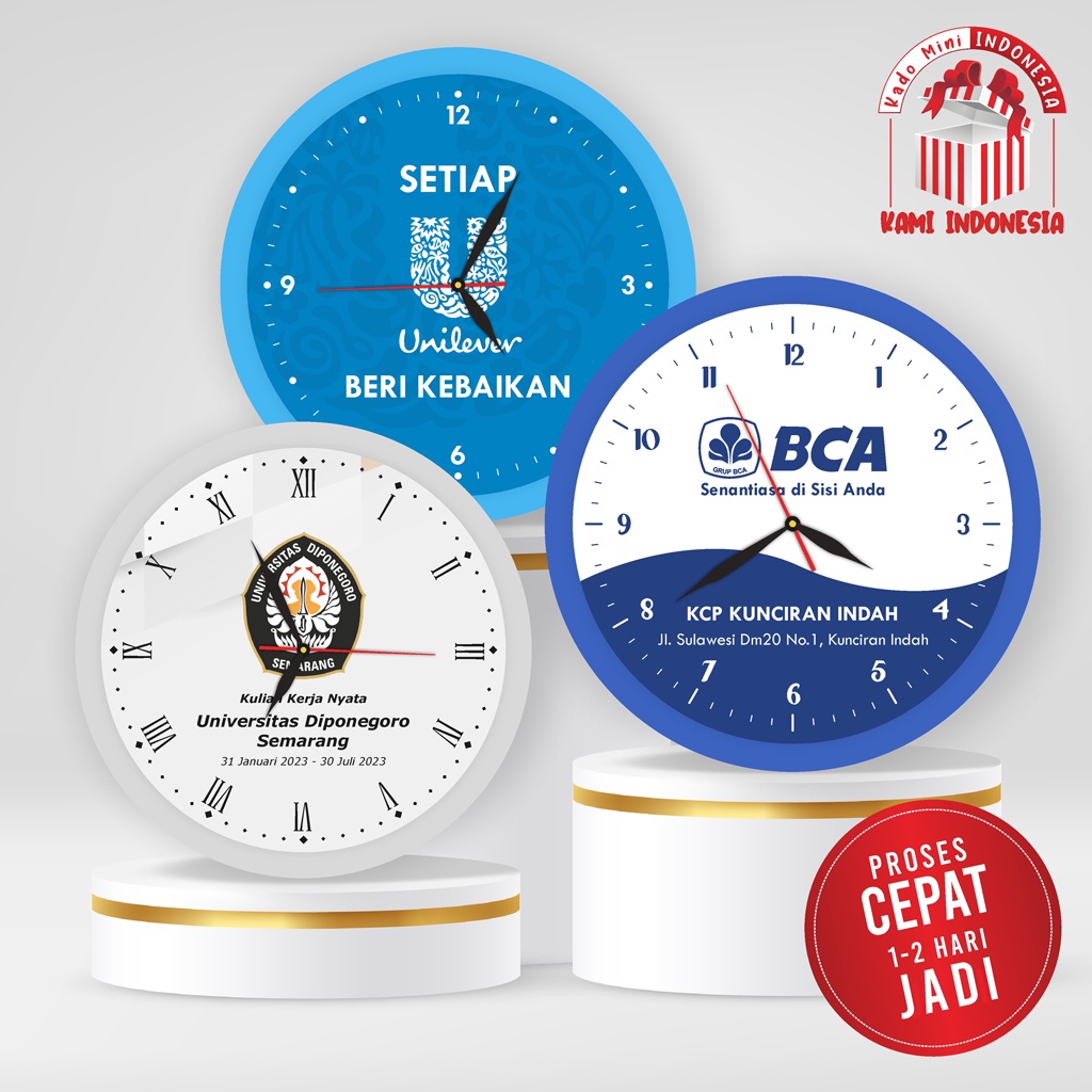 Jual SOUVENIR WEDDING JAM MEJA CUSTOM FREE DESIGN | Shopee Indonesia