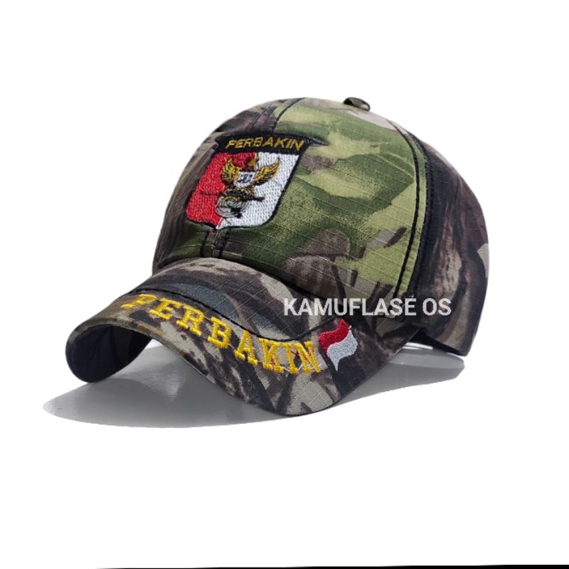 Jual TOPI CAMO Perbakin Topi BORDER LOGO perbakin camo green Full ...