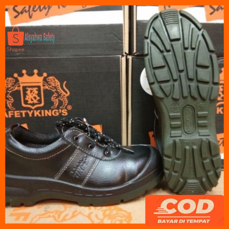 Jual SEPATU SAFETY KING'S KWS 800 X HITAM MURAH PROMO | Shopee Indonesia