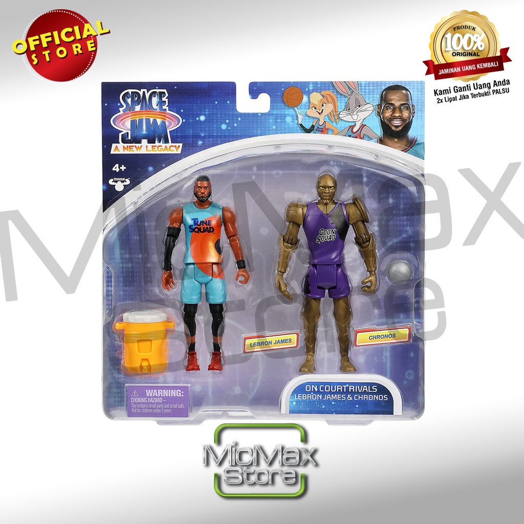Jual Space Jam A New Legacy On Court Rivals Lebron James & Chronos ...