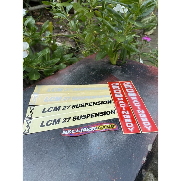 Jual STIKER SHOCK LCM SUSPENSION VIETNAM//STIKER SHOCK RACING BOY ...