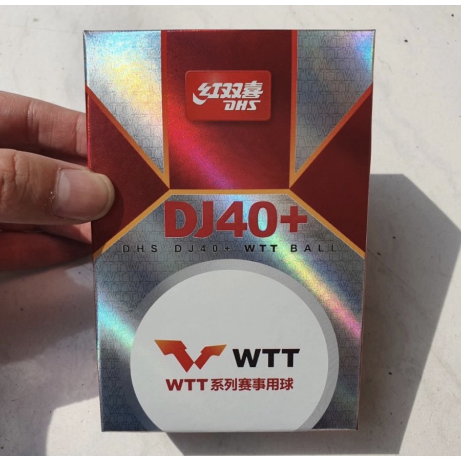 Jual DHS WTT 3 STAR DJ 40+ BALL-BOLA PINGPONG TENIS MEJA WORLD TABLE TENNIS | Shopee Indonesia