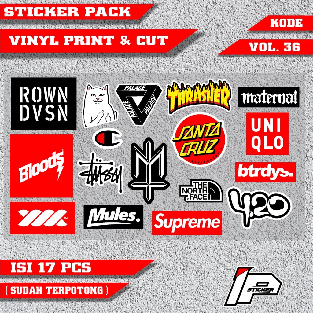 Jual (COD) STICKER PACK DISTRO CUTTING sticker motor variasi Racing ...