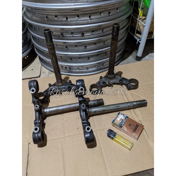 Jual Segitiga bawah Megapro primus Tiger Revo original bekas copotan T bawah megapro tirev ORI ...